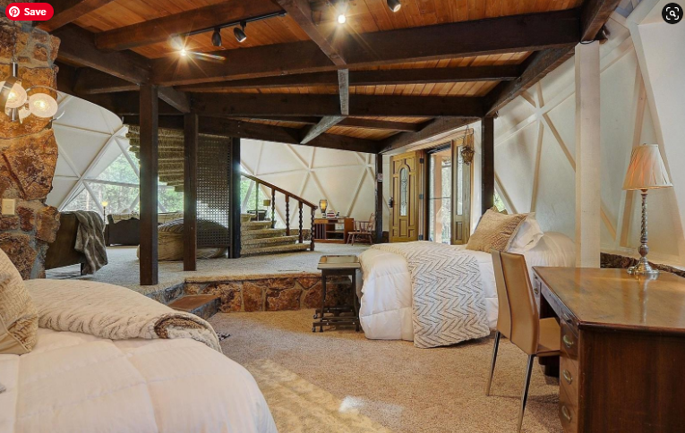 Geodesic Hot Springs Home Interior – Hot Springs For Sale
